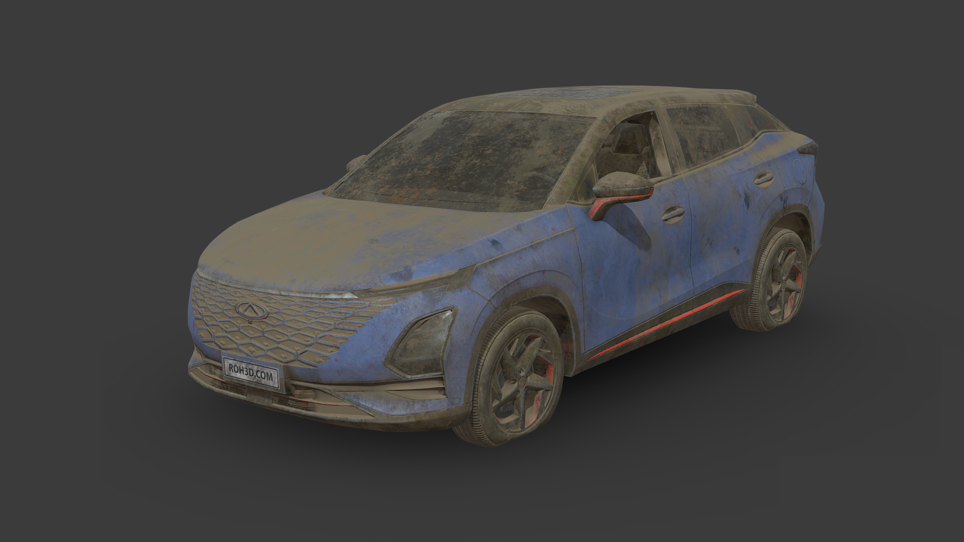 Abandoned Car - Cherry Omoda 5 – ROH3D