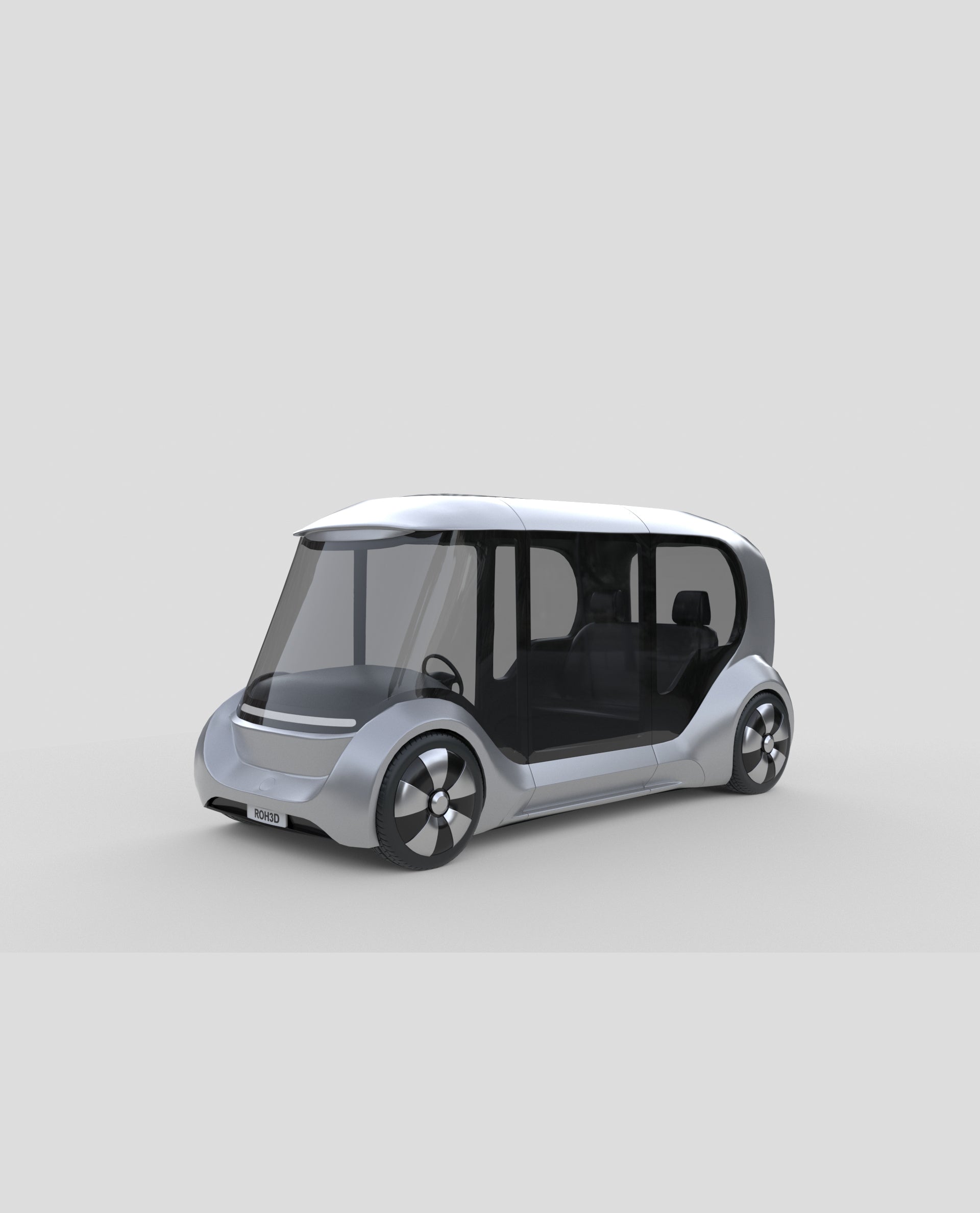 Futuristic City Transport Capsule – ROH3D
