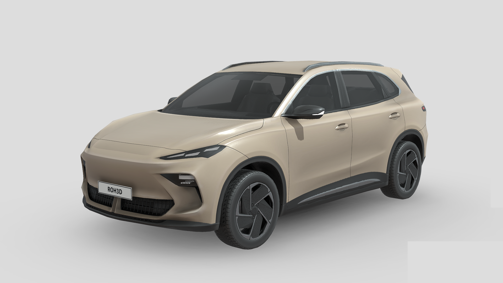 Low Poly Car - MG S5 EV 2025 – ROH3D