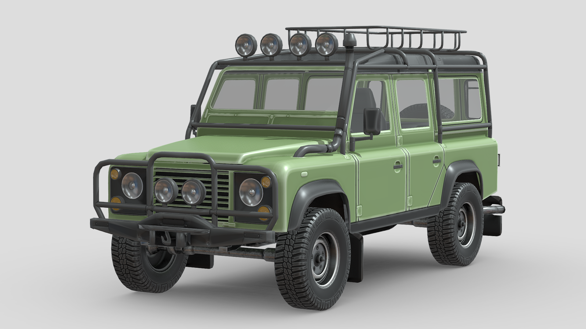 Land Rover Defender D110 – ROH3D