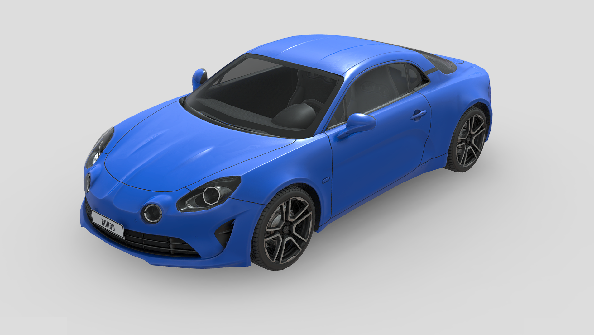 Renault Alpine A110 2018 – ROH3D
