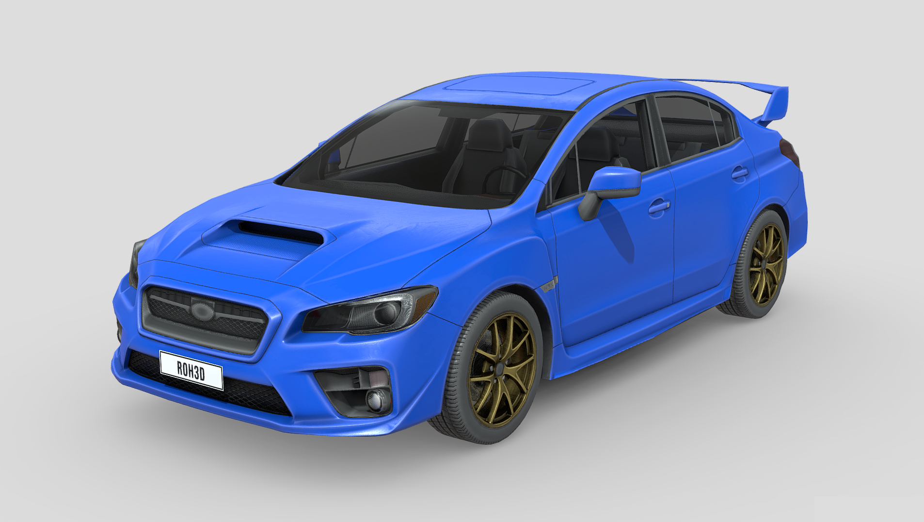 Subaru Impreza WRX STI 2015 – ROH3D