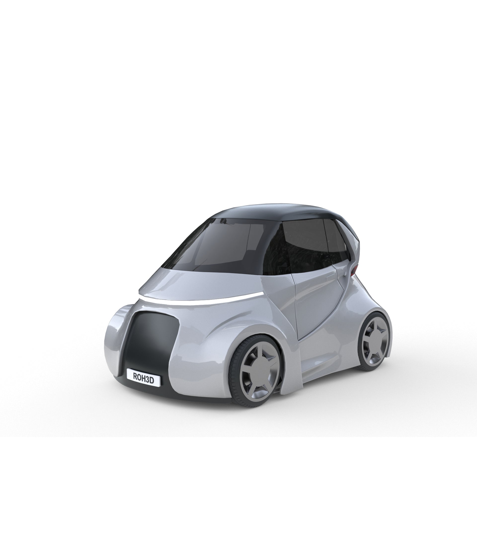 Ultra-Compact Personal Pod EV – ROH3D