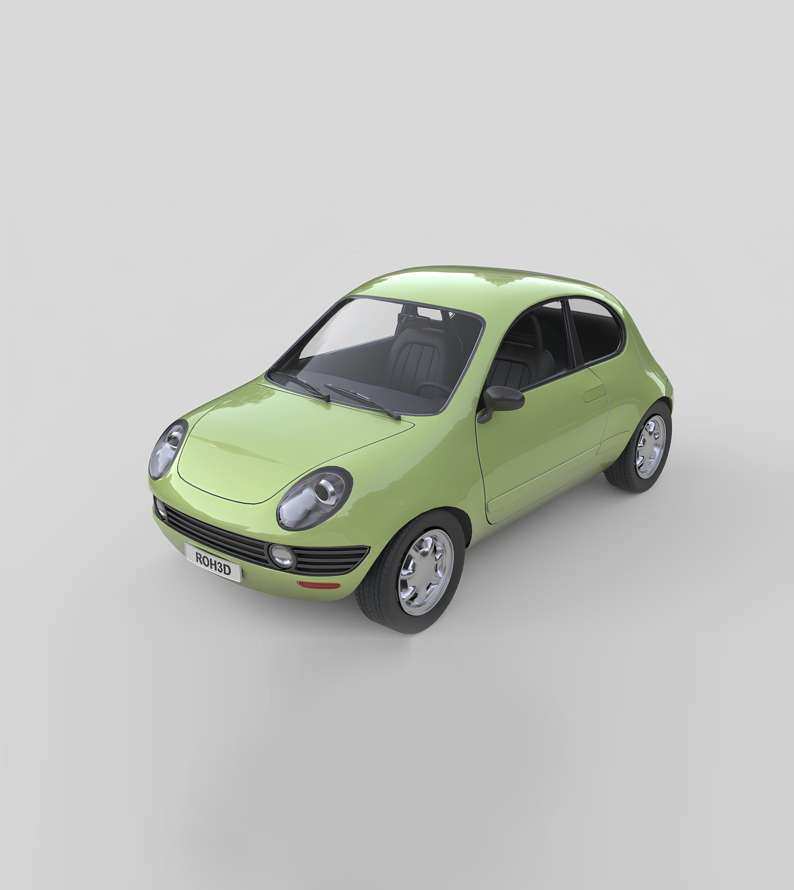 Generic Compact Car 1995 – ROH3D