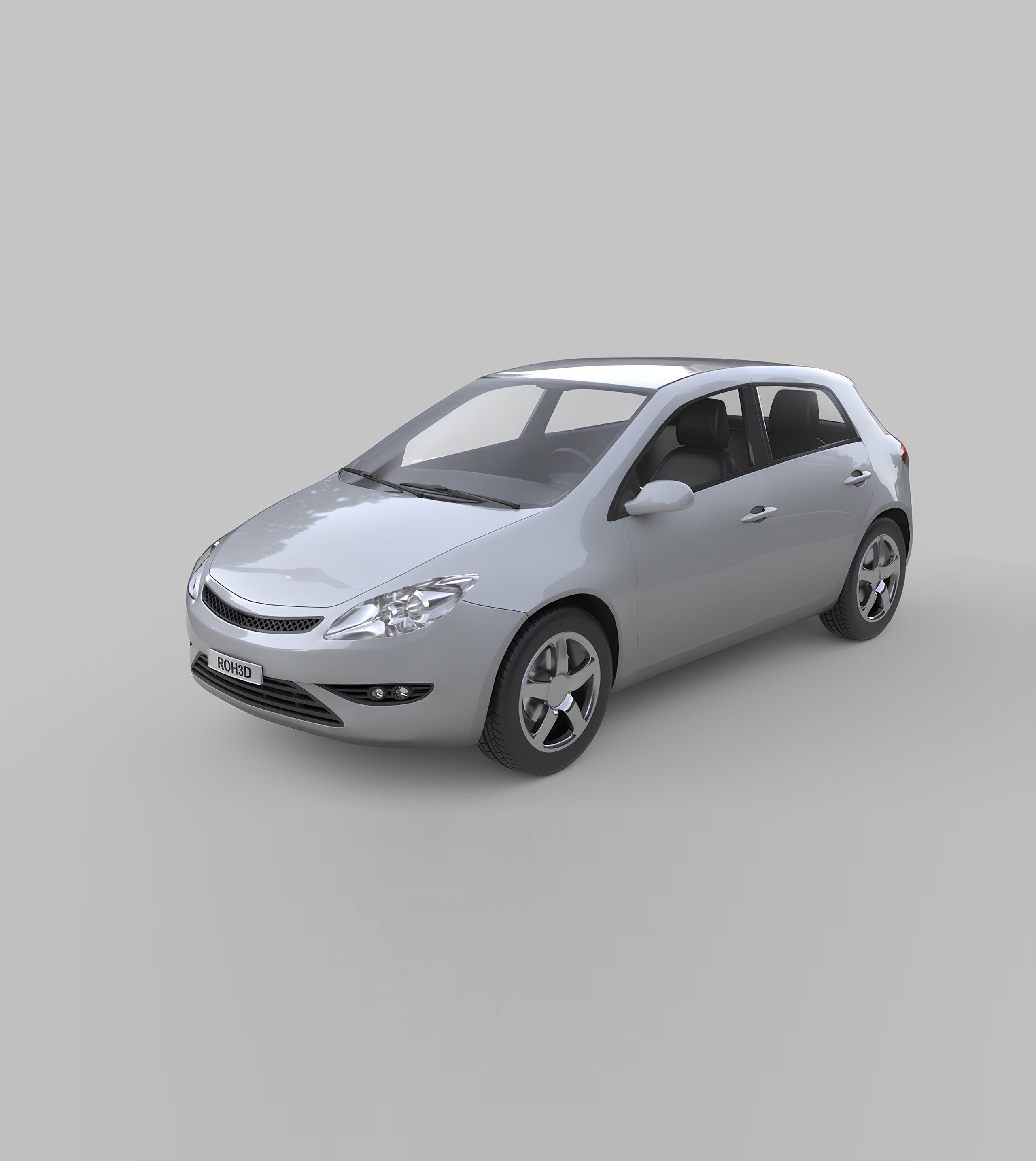 Generic Hatchback Car 2006 – ROH3D