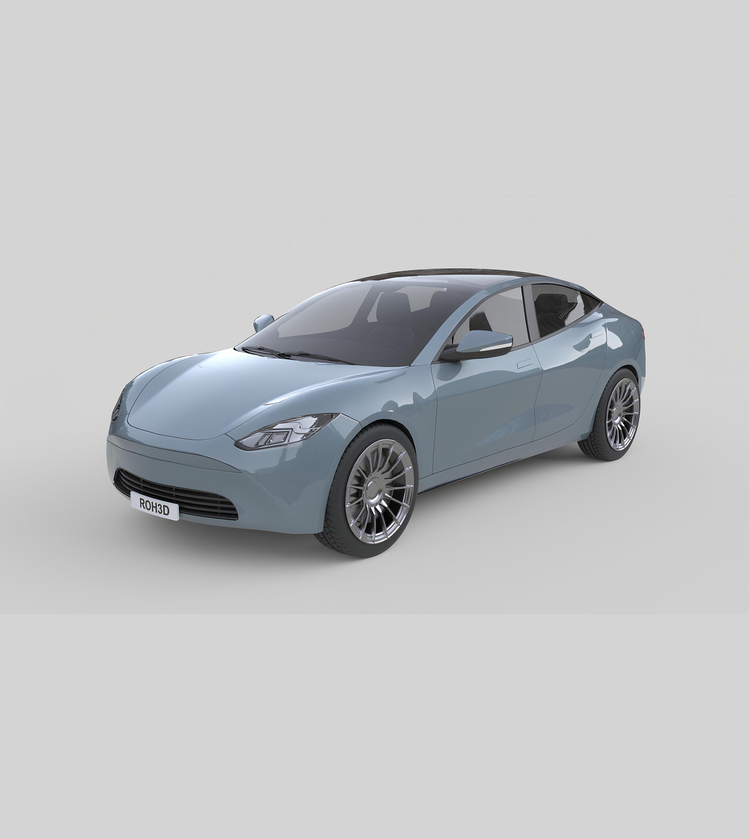 Generic Sedan EV 2020 – ROH3D